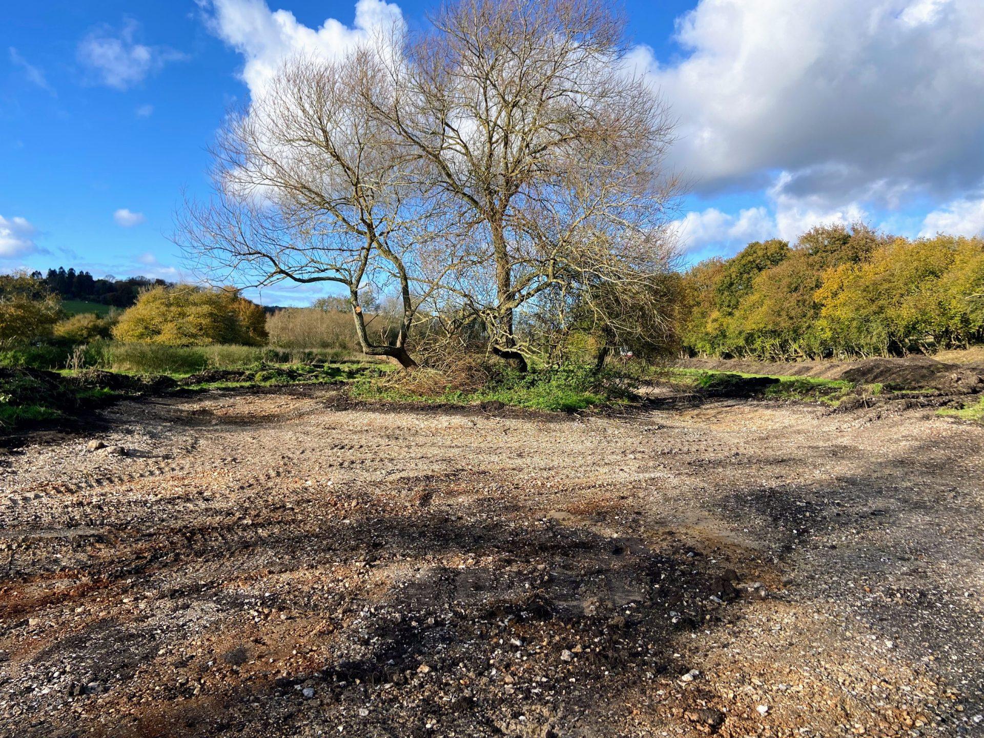 New Wetland for Hamble Brook | Chilterns Chalk Stream Project